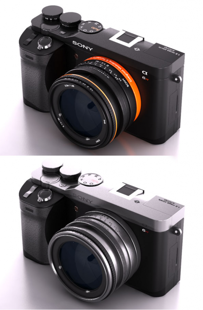 [RK1] Render Konsep Kamera Sony A9r dan A6r - Rumor Kamera